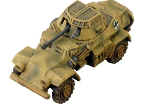 Flames of War: Late War German Waffen SS Sd Kfz 221 and 222 Scout Troop (GBX157)