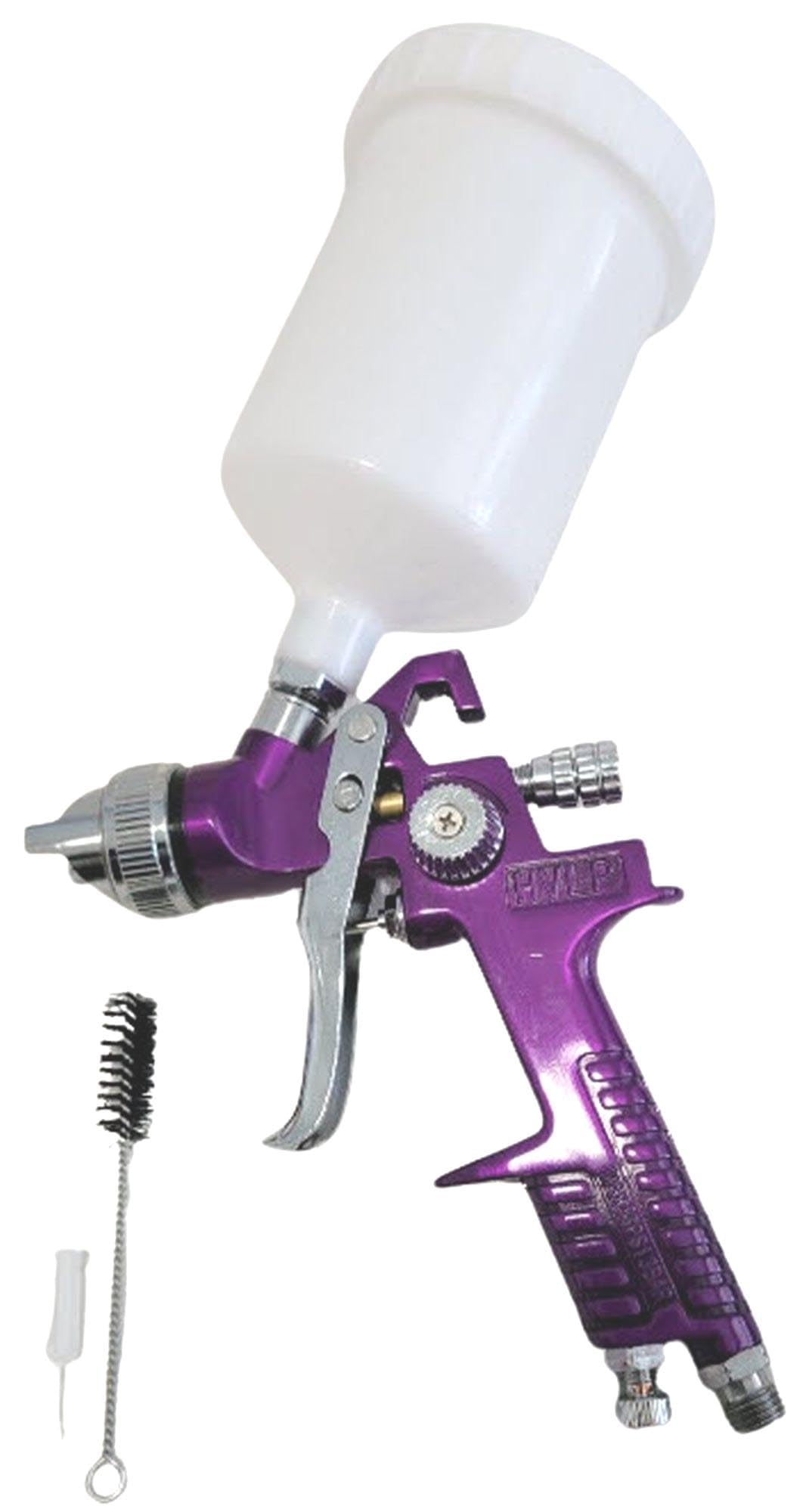 Central Pneumatic 47016 High Volume Low Pressure Gravity Feed Spray Gun, 20 oz