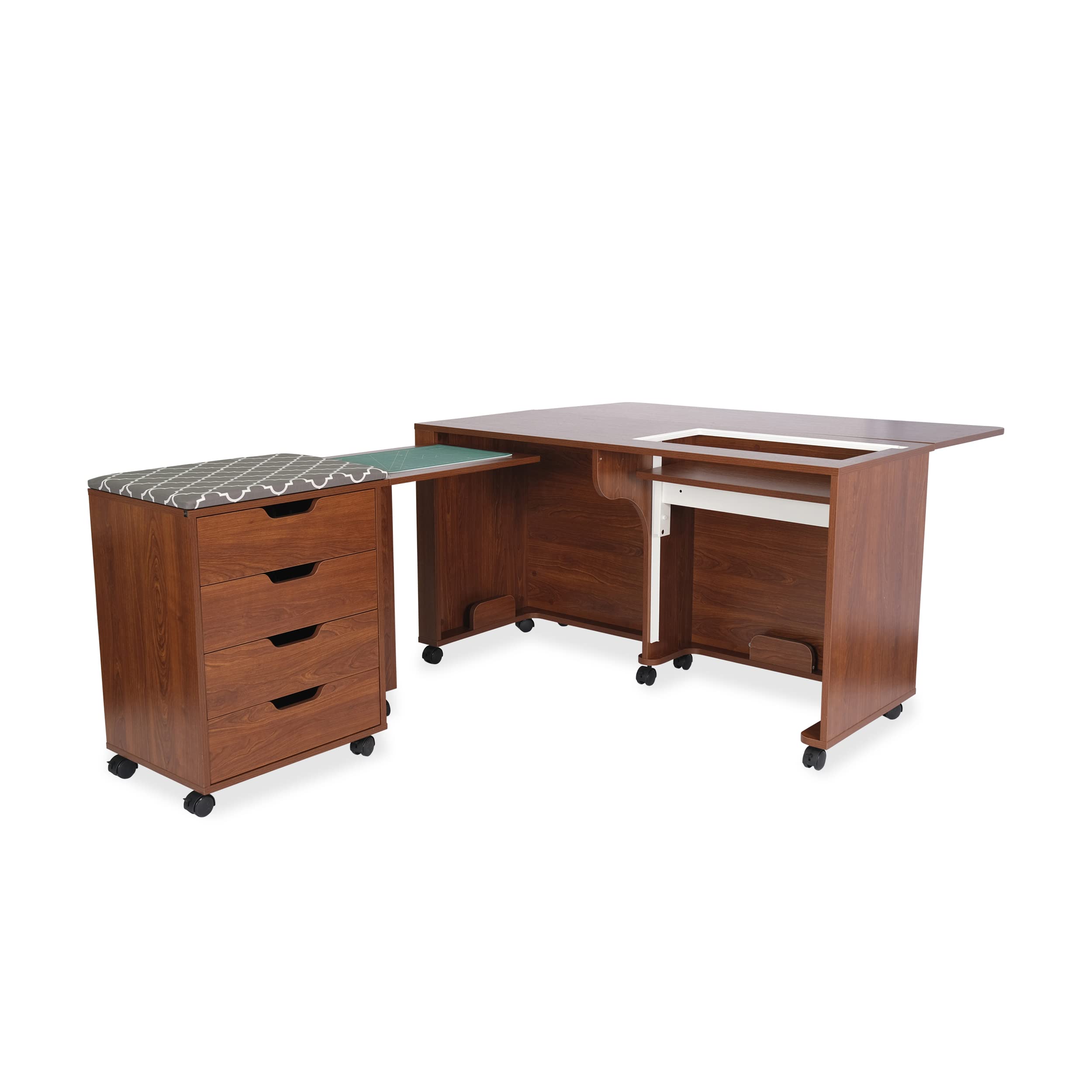 Arrow Laverne & Shirley Sewing and Quilting Cabinet with Lift and Caddy