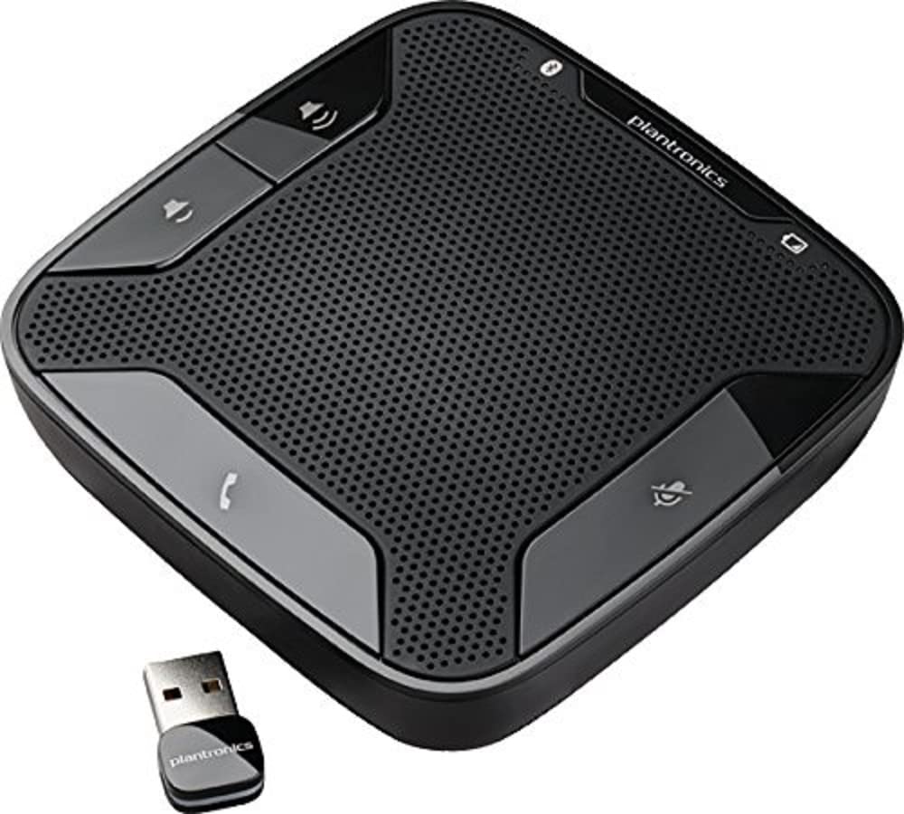 Plantronics 86700-01 Calisto 620 Bluetooth Speakerphone - Retail Packaging - Black