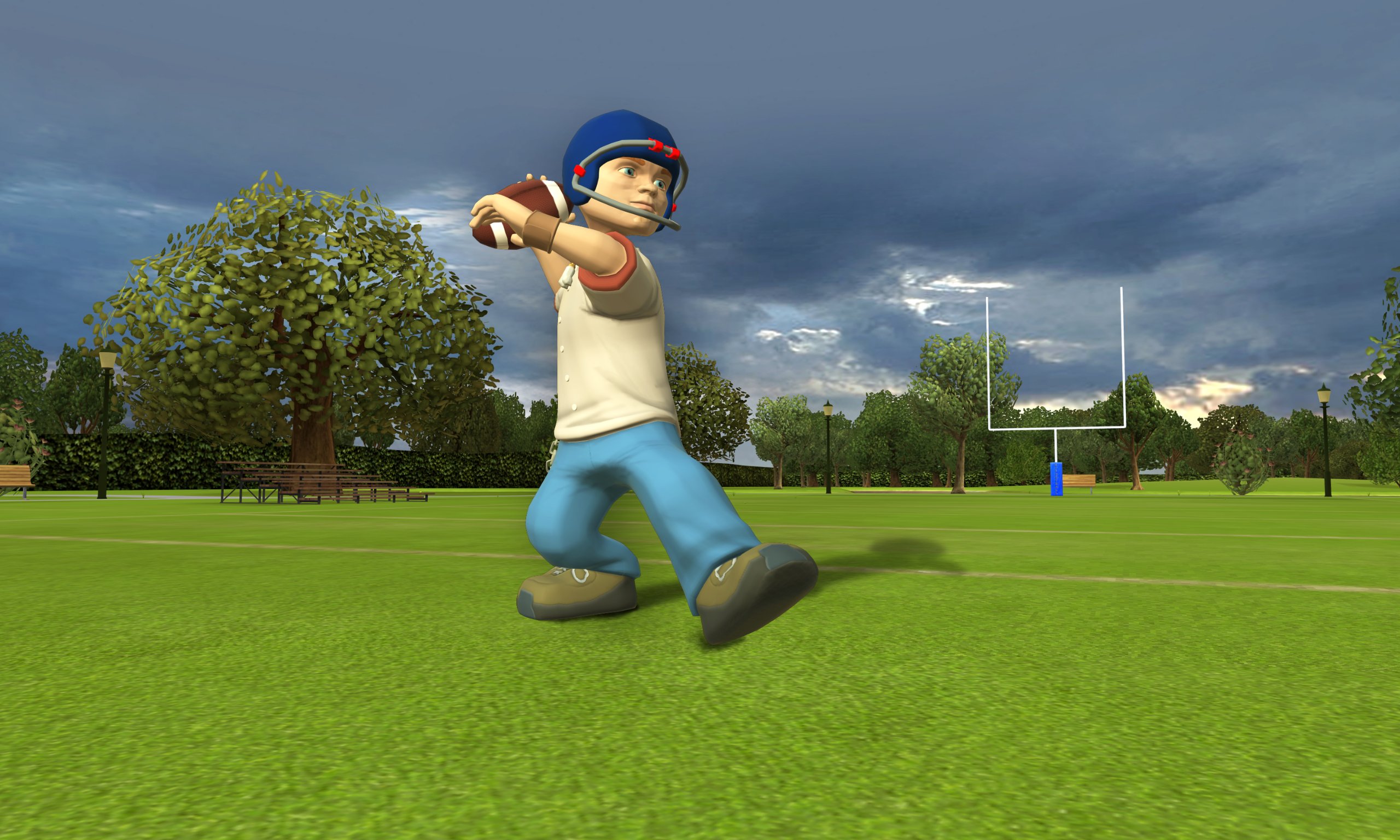 Backyard Sports Football: Rookie Rush - Xbox 360