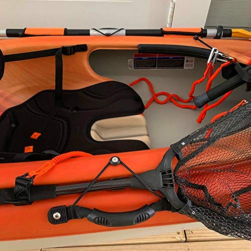 Anndason 4 Pcs Black Kayak Canoe Boat Side Mount Carry Handles/Paddle Park Kayak Handles and Hardwares