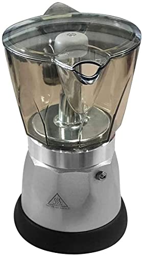 Bene Casa Espresso Coffee Maker, 3 Cup, 12 x 9 x 8"