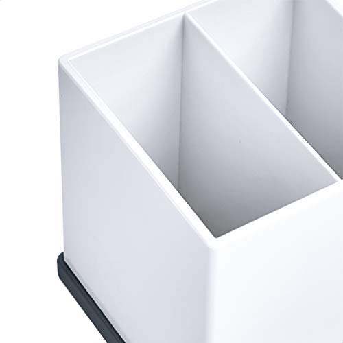 Amazon Basics Pen Organizer - Grey and White