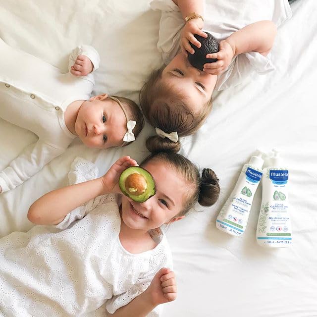 Mustela Hydra Bebe Body Lotion - Daily Moisturizing Baby Lotion with Natural Avocado, Jojoba & Sunflower Oil – 10.14 fl. oz. – 2-Pack