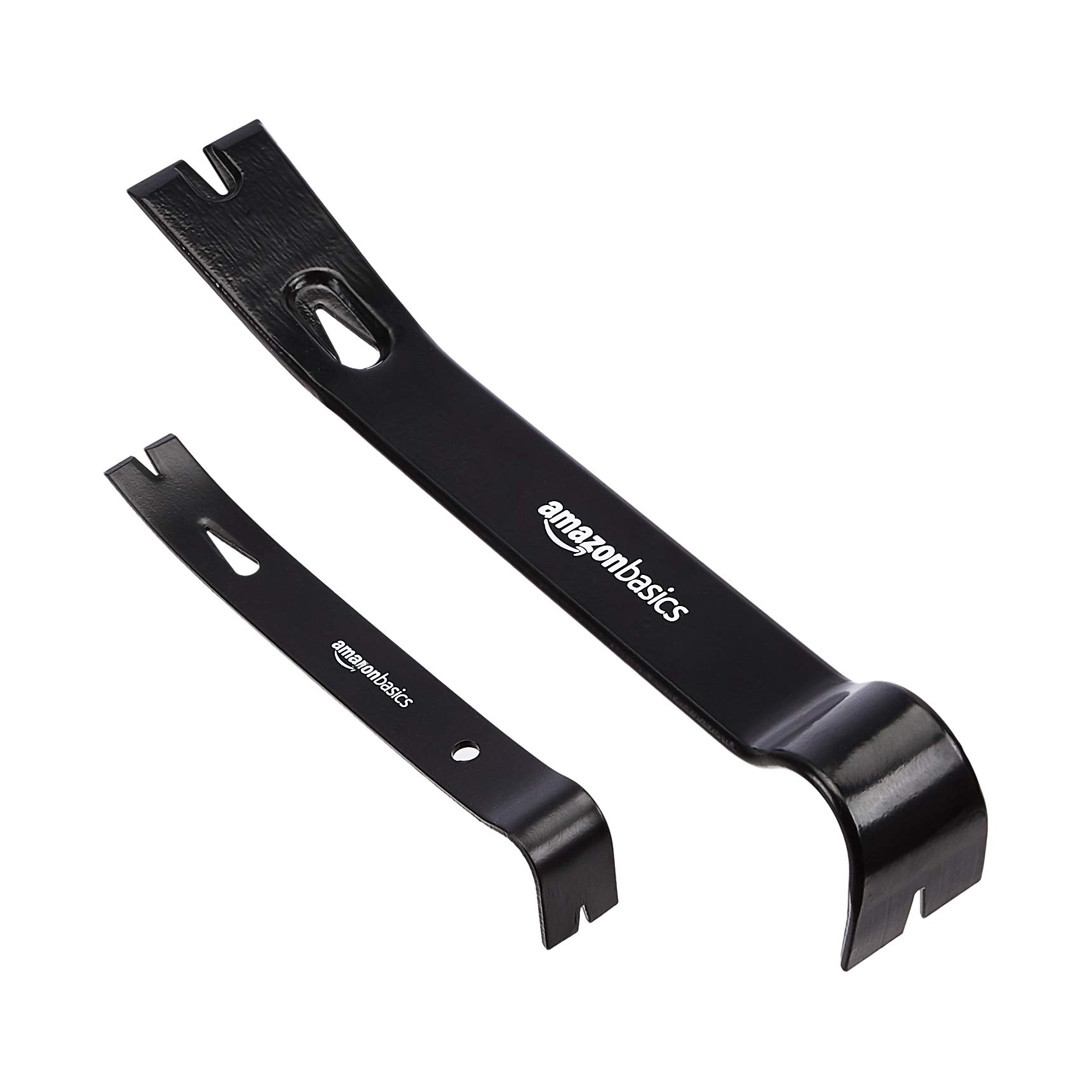 Amazon Basics Pry Bar/Nail Puller Set, 4 Piece, Black