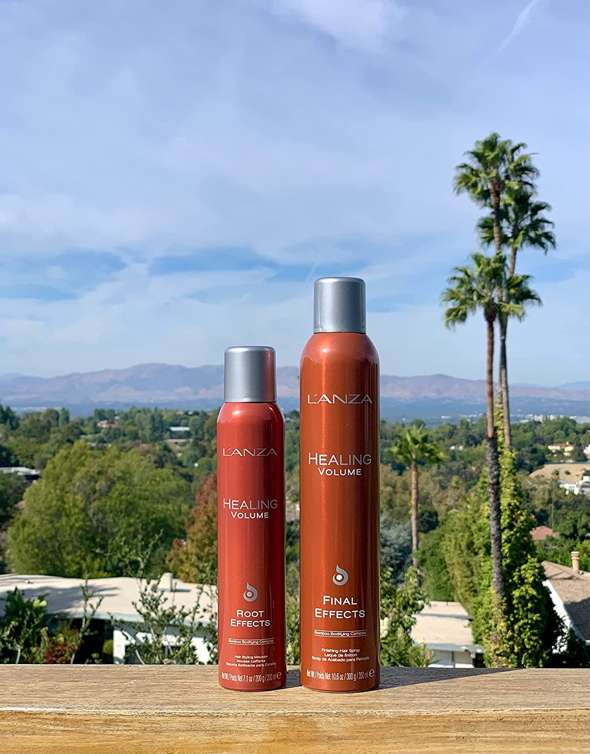 L'ANZA Healing Volume Root Effects Hair Spray with Strong Hold Effect, Boosts Shine, Volume, and Texture, With Triple UV and Heat Protection to Prevent Sun and Styling Damage (7.1 Fl Oz)