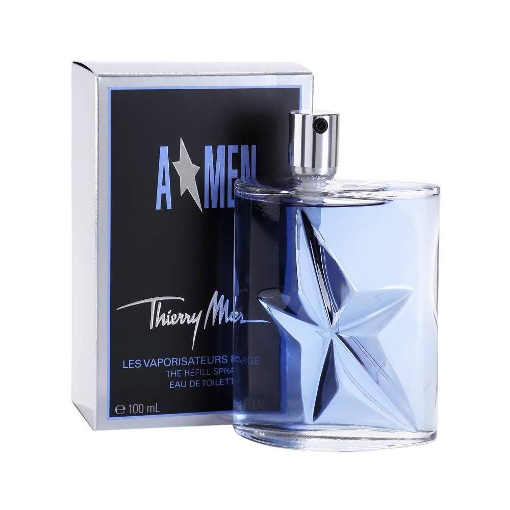 Angel Refill for Men by Thierry Mugler Eau de Toilette Spray 3.4 oz
