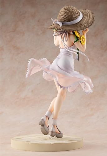 Kadokawa KonoSuba: Legend of Crimson: Megumin (Sunflower One-Piece Dress Version) PVC Figure, Multicolor