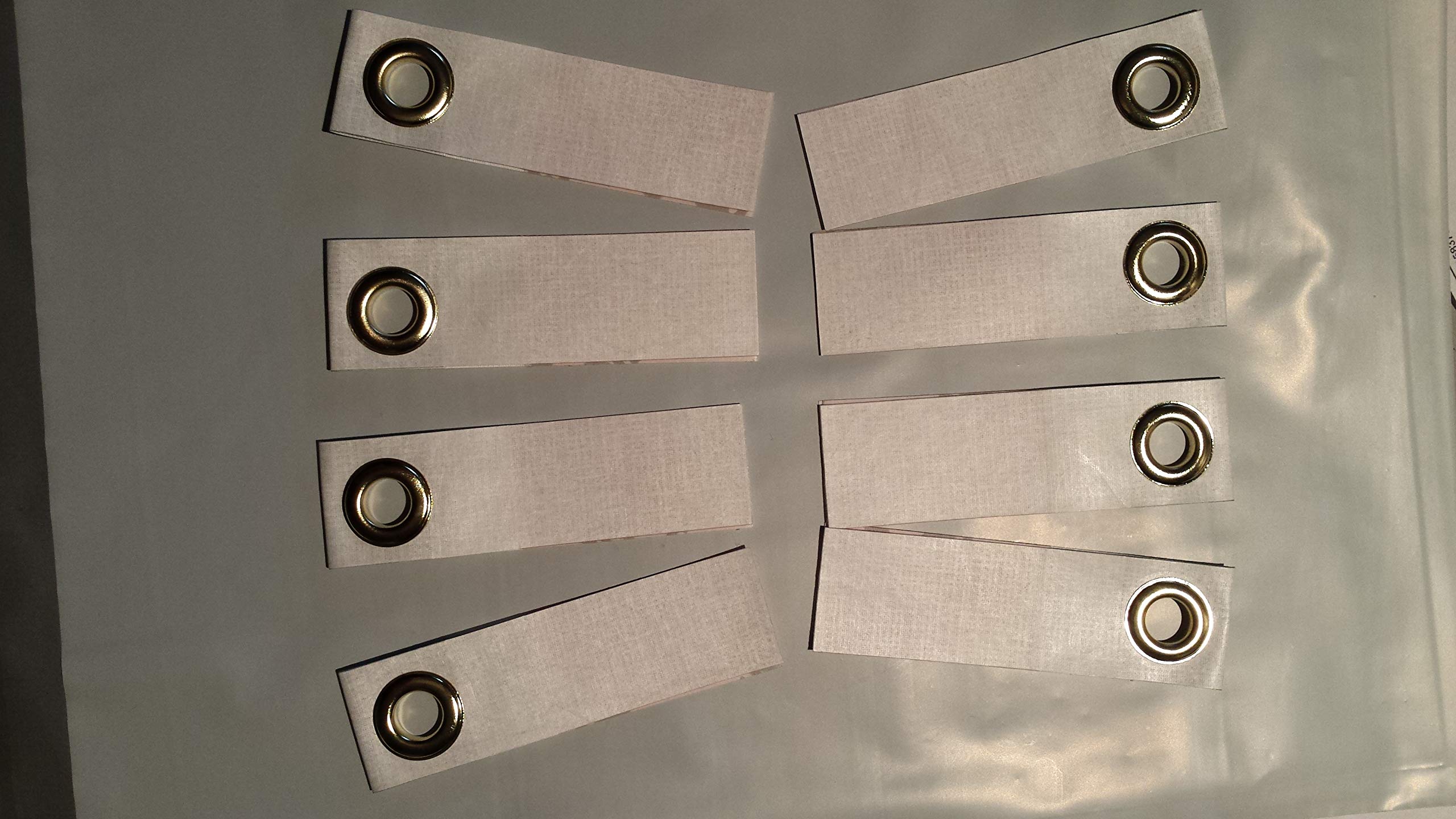 Anchor Tab Products (8) Ultralight Tyvek Self Adhesive Grommet Tabs