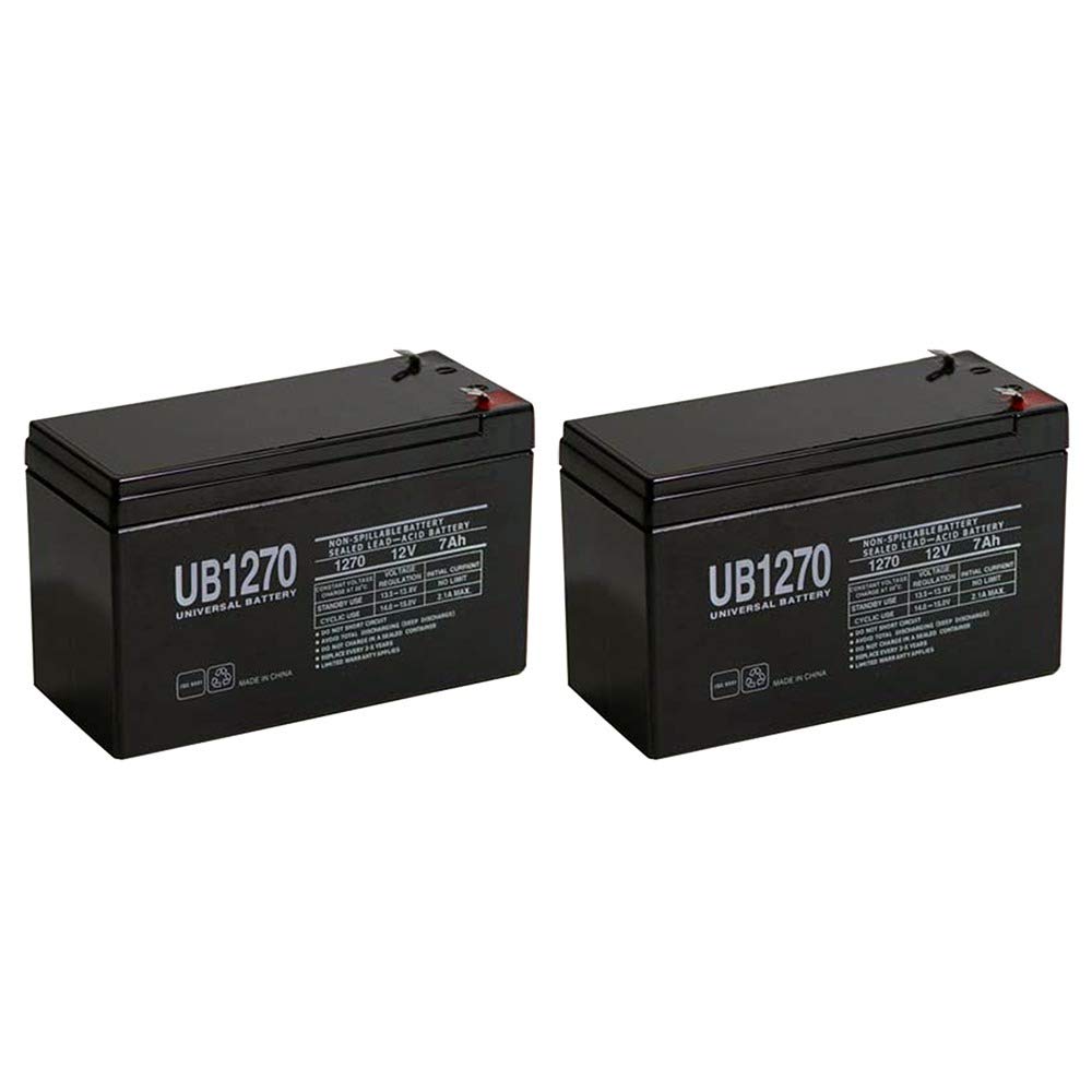 APC Back-UPS XS 1300VA LCD BX1300LCD UPS MK BATTERY ES7-12 T2 Replacement - 2 Pack