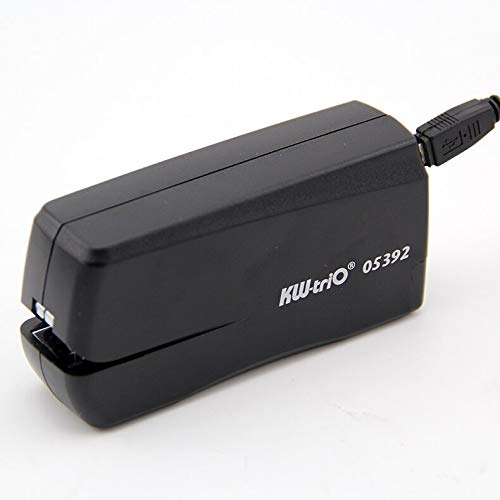 Automatic Handy Device Electric Stapler USB - Cordless Rechargeable - Small, Portable and Compact (Stapler + Box of 1000 Staples)