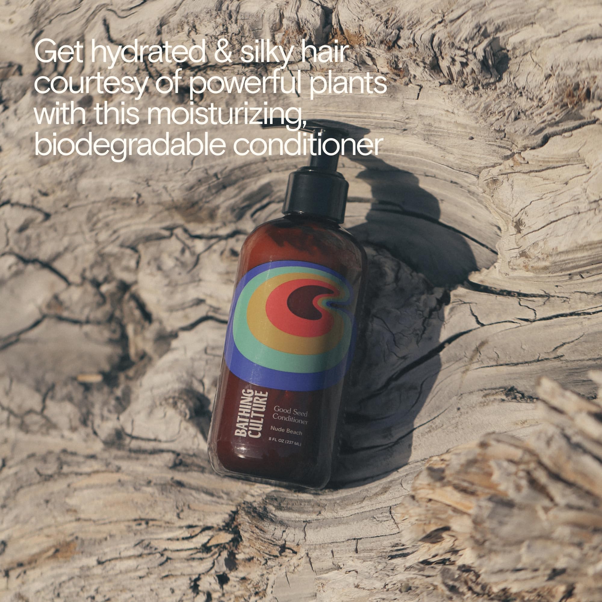 Bathing Culture - Organic Good Seed Hair Conditioner | Natural, Biodegradable, Sustainable, Vegan Personal Care (8 fl oz | 237 ml)