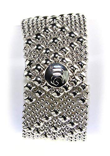 B9-N Chrome Finish Bracelet - Liquid Metal by Sergio Gutierrez (7.0)
