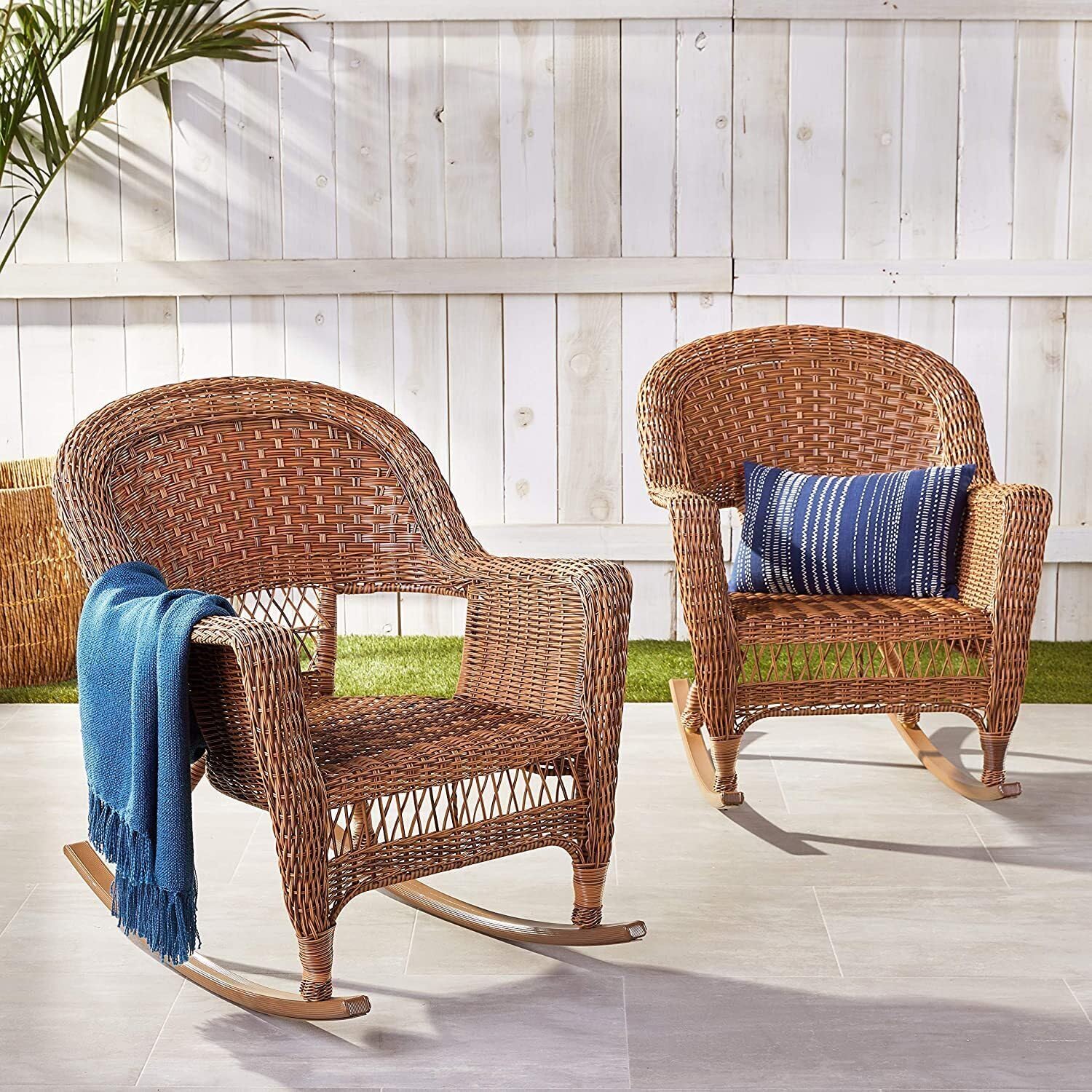 Maykoosh Lakeside Living Chair - Set of 2, Patio Chair, Outdoor Rocking Chair
