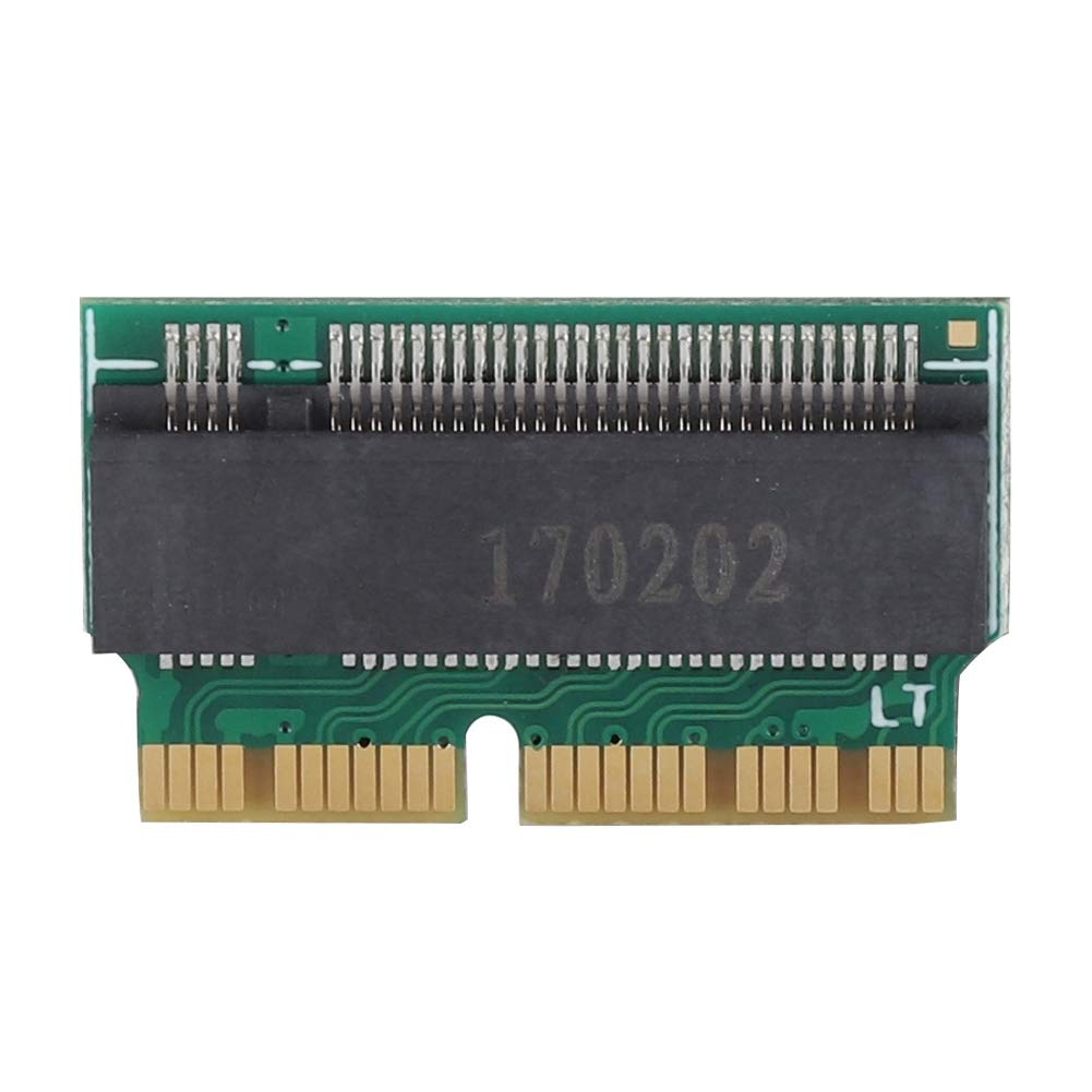 ASHATA Hard Disk to NVME SSD Adapter Concerter Card for 2013 2014 2015 MAC Book Air A1465 A1466 and for MacBook Pro A1398 A1502 SSD.