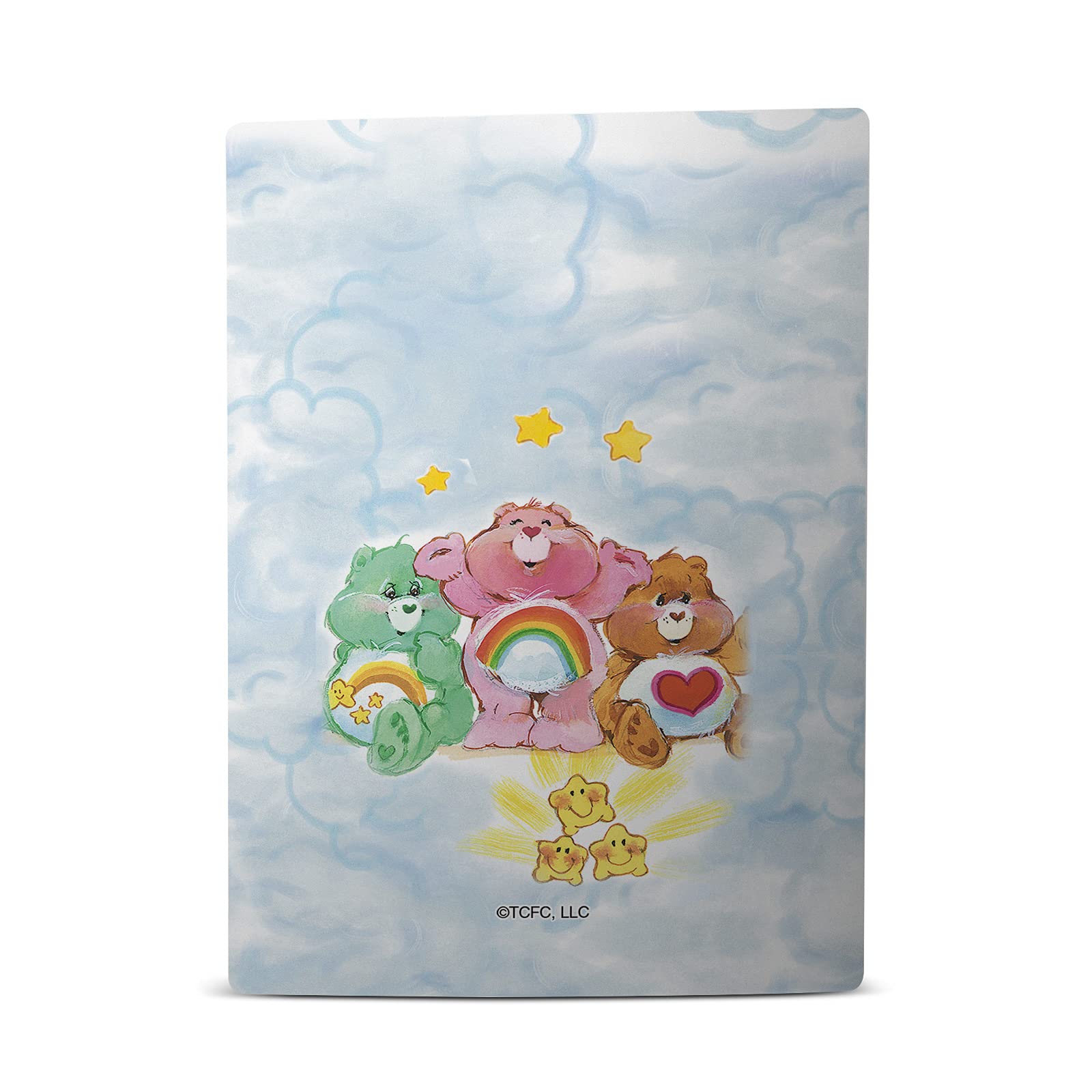 Head Case Designs Officially Licensed Care Bears Group Classic Matte Vinyl Faceplate Sticker Gaming Skin Case Cover Compatible with Sony Playstation 5 PS5 Disc Edition Console & DualSense Controller