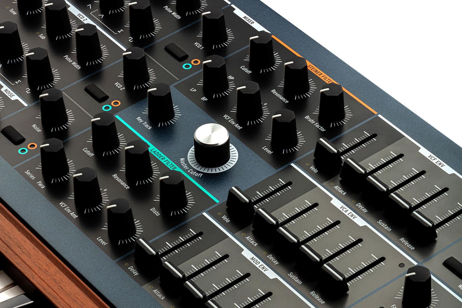 Arturia PolyBrute 6-Voice Polyphonic Morphing Analog Synthesizer Natural Wood