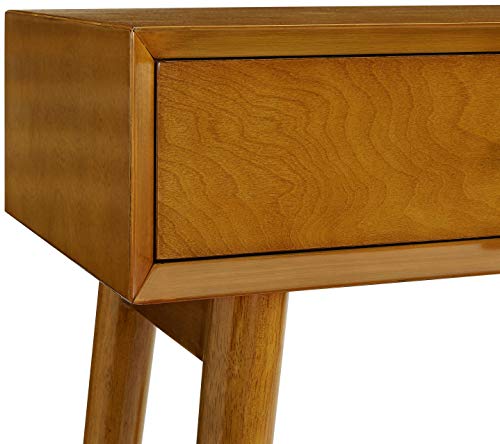 Crosley Furniture Landon Sofa Console Table with Drawers and Shelf for Hall, Entryway, or Living Room, Acorn