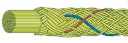 ASHAWAY Supernick XL Micro Squash String (1 Set - 30 FT) (Yellow)