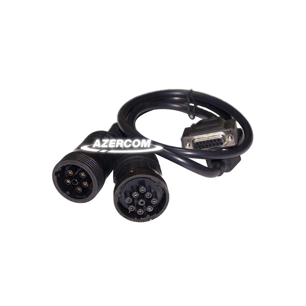 AZERCOM 2019 Version Communication Adapter Group ET-3 III 317-7484 317-7485 for Caterpillar CAT Heavy Machine Diagnostic Test Tool (6+9+14 pins)