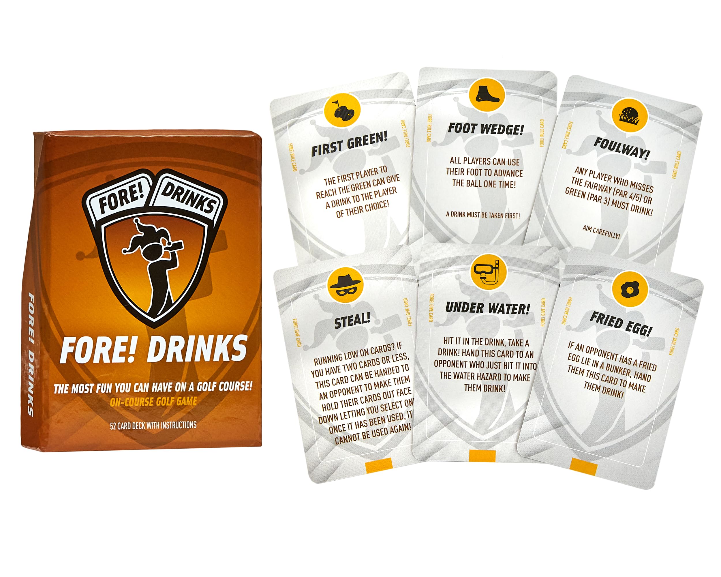 Fore! Cards 3 Game Bundle | 3 Fun & Interactive On-Course Golf Games to Suit Every Type of Golf Round | Never Play a Boring Round Again | Save Over 25%