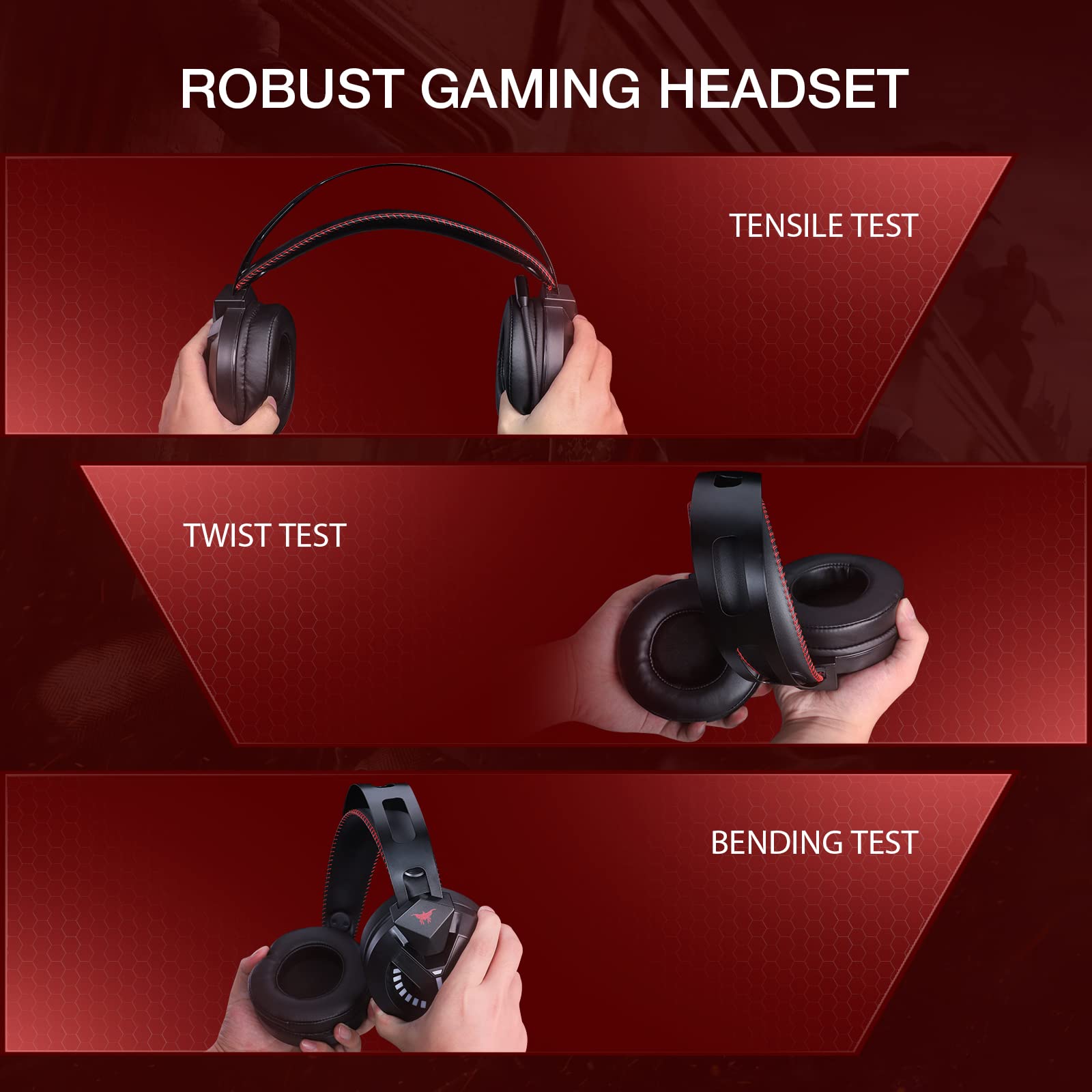 Ajsaki M180 Pro Retro Gaming Headsets, Stereo PlayStation 4 Headset with Microphone, Wired PC Headset with Noise Cancelling Mic, Over-Ear Gaming Headphones for PC/MAC/PS4/PS5/Nintendo Switch/Xbox One