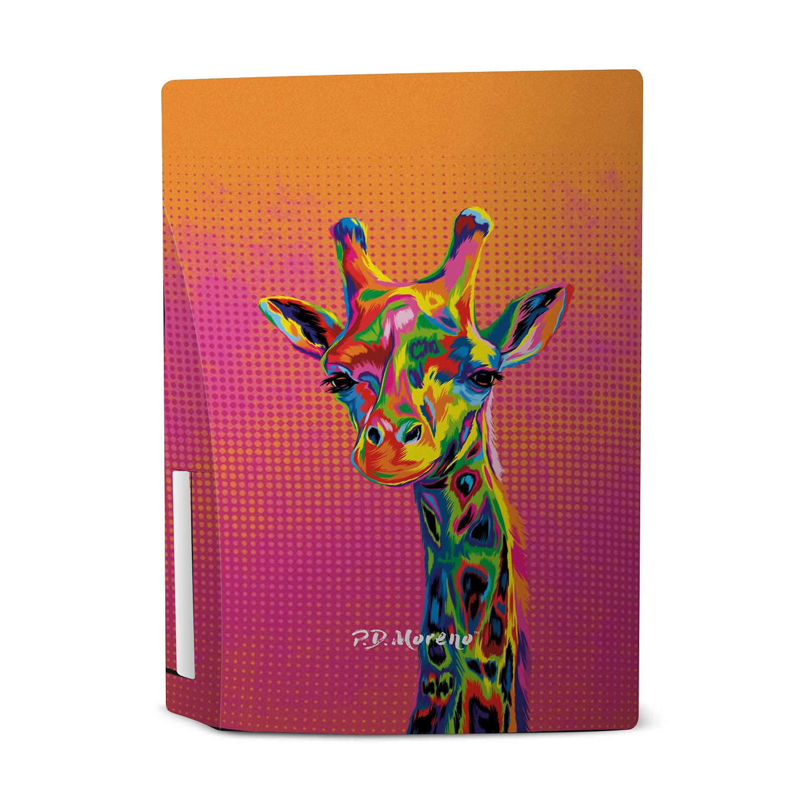 Head Case Designs Officially Licensed P.D. Moreno Giraffe Animals II Vinyl Faceplate Sticker Gaming Skin Case Cover Compatible with Sony Playstation 5 PS5 Disc Edition Console & DualSense Controller