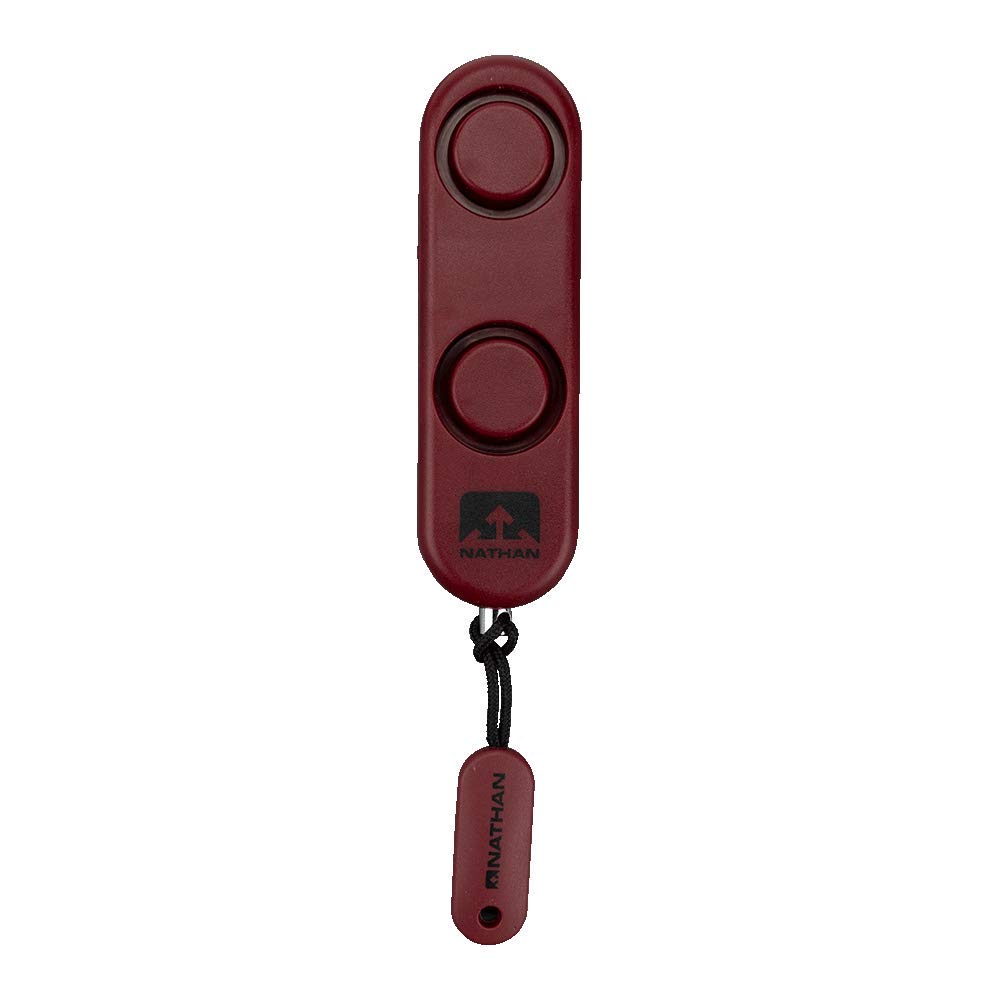 Nathan Personal Alarm Ripcord. SafeRun Siren in Case of Emergency 120DB. Security Clip for Running, Waking, Hiking, Biking and More. Very Loud, Easy to use, Fast.