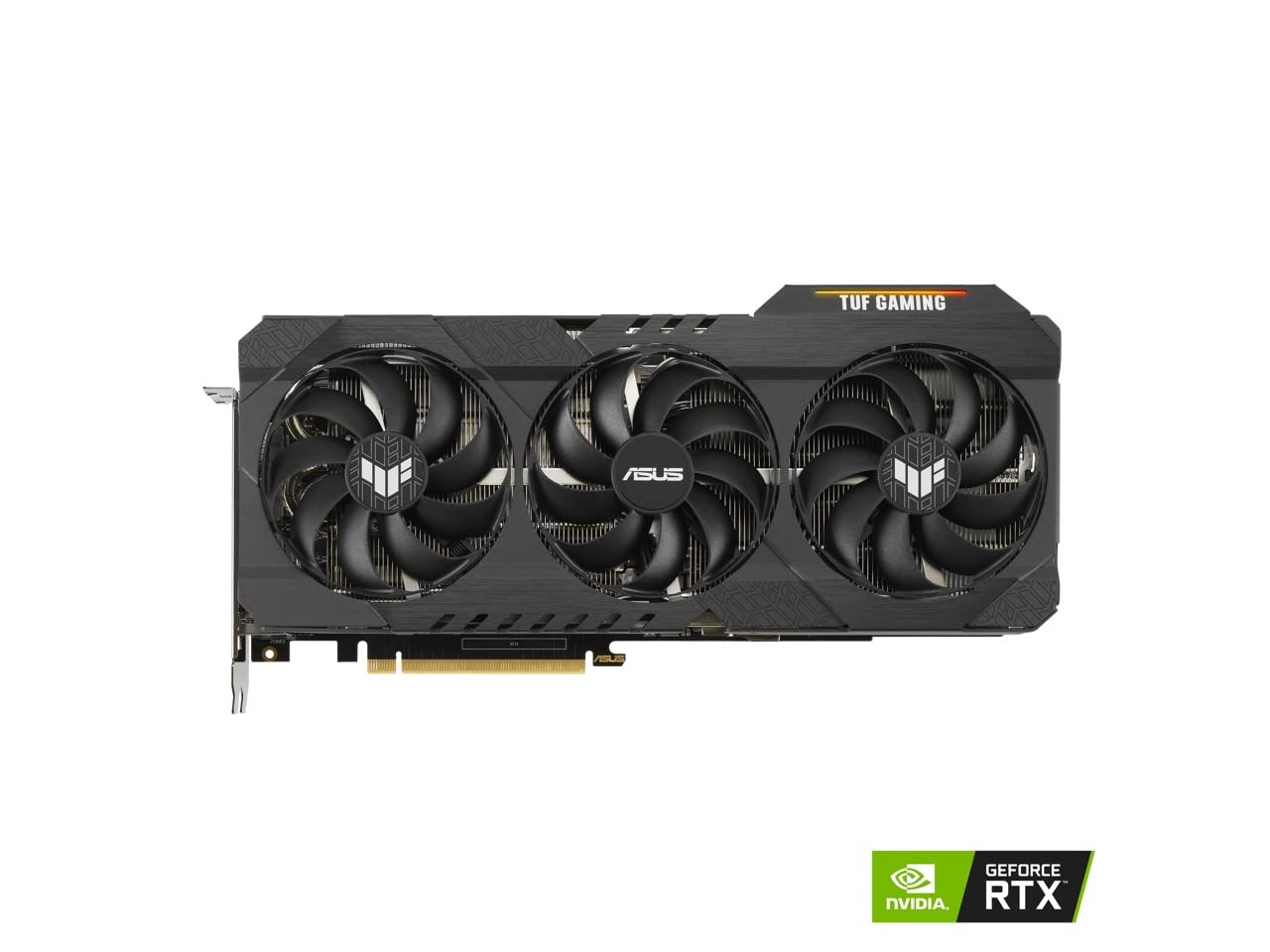 ASUS TUF Gaming NVIDIA GeForce RTX 3070 Ti OC V2 Graphics Card (PCIe 4.0, 8GB GDDR6X, HDMI 2.1, DisplayPort 1.4a, Dual ball Fan Bearings, Military-grade Certification, GPU Tweak III)