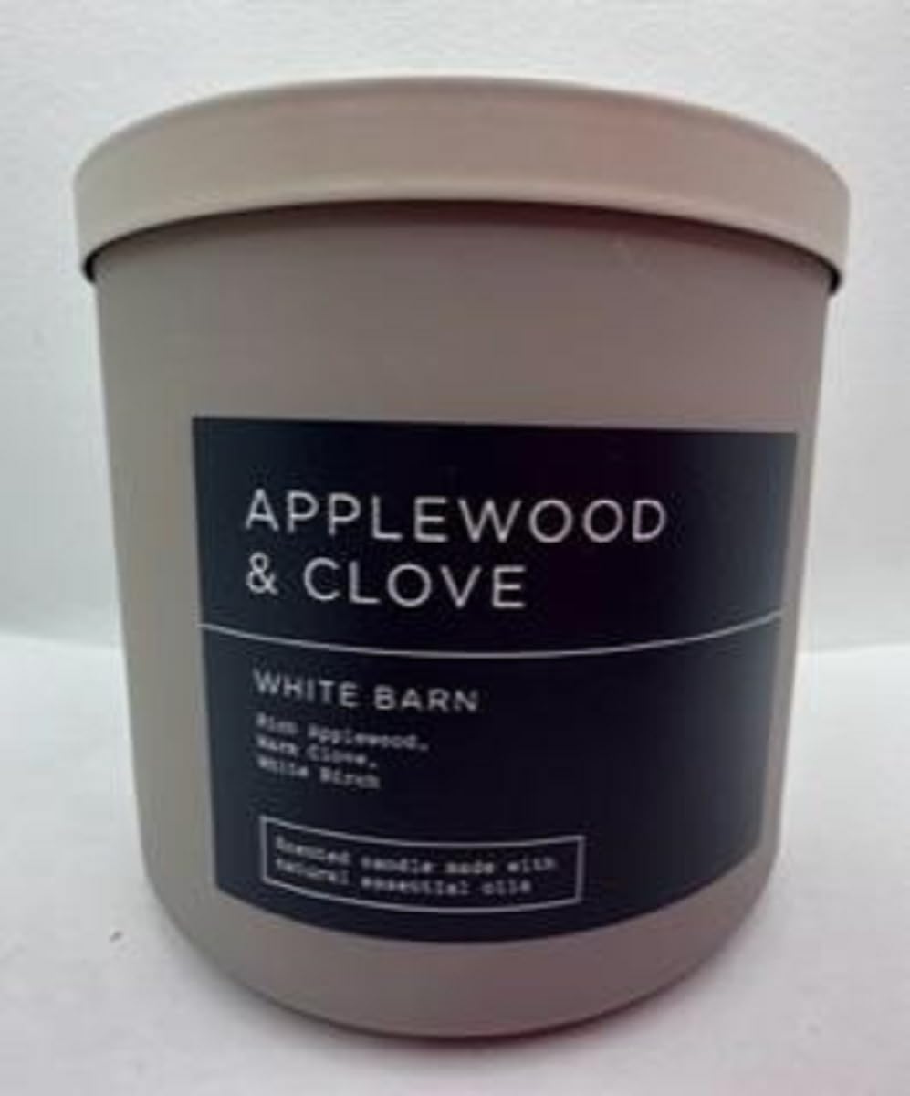 Applewood & Clove 3 Wick 14.5 Ounce Scented Candle