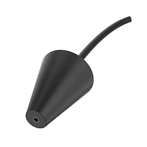 AUTOOL Smoke Cone Leak Detector Exhaust Intake Boot Adapter Leak Detection Accessories for Automotive EVAP Leak Locator Tester