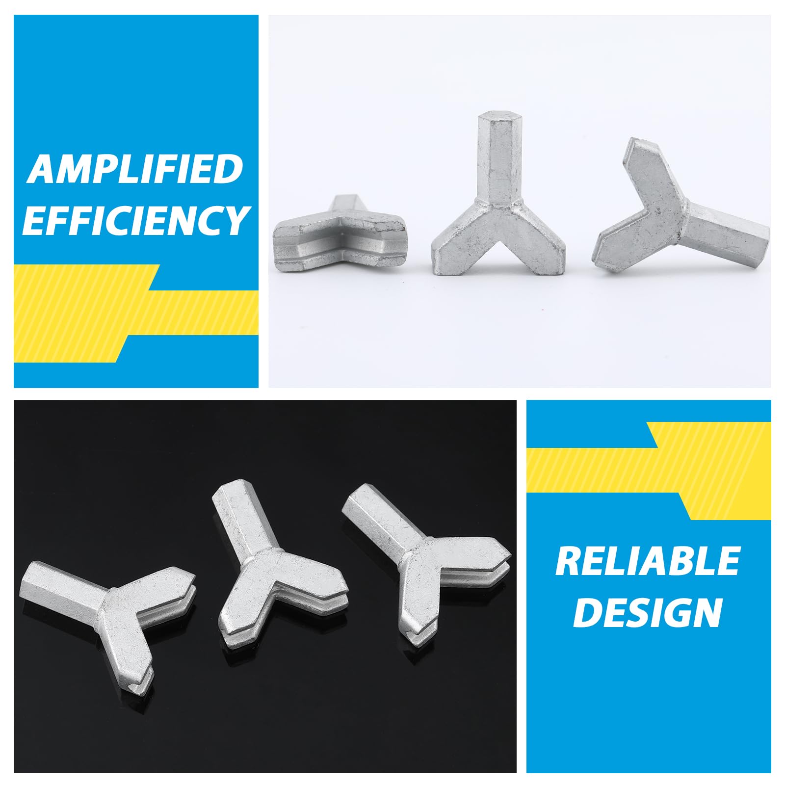 Blulu 3 Pcs Hooks Driver Y shape Cup Hook Installer and Remover Wing Nut Driver Cup Hook Screw Driver For Christmas party hanging Decoration Screw Hooks Wall Ceiling Installing