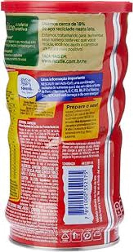 Nestlà - Nescau - Chocolate Powder - 14.11 oz (PACK OF 01) | Achocolatado em Pó - 400g by NestlÃ