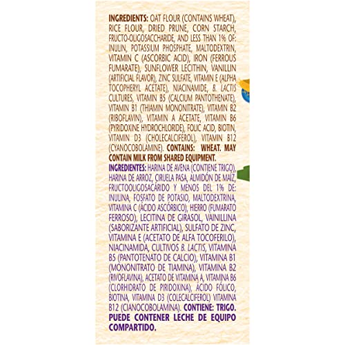 Nestle Nestum, Oat Rice & Prune, 9.5 Ounce (Pack of 12)
