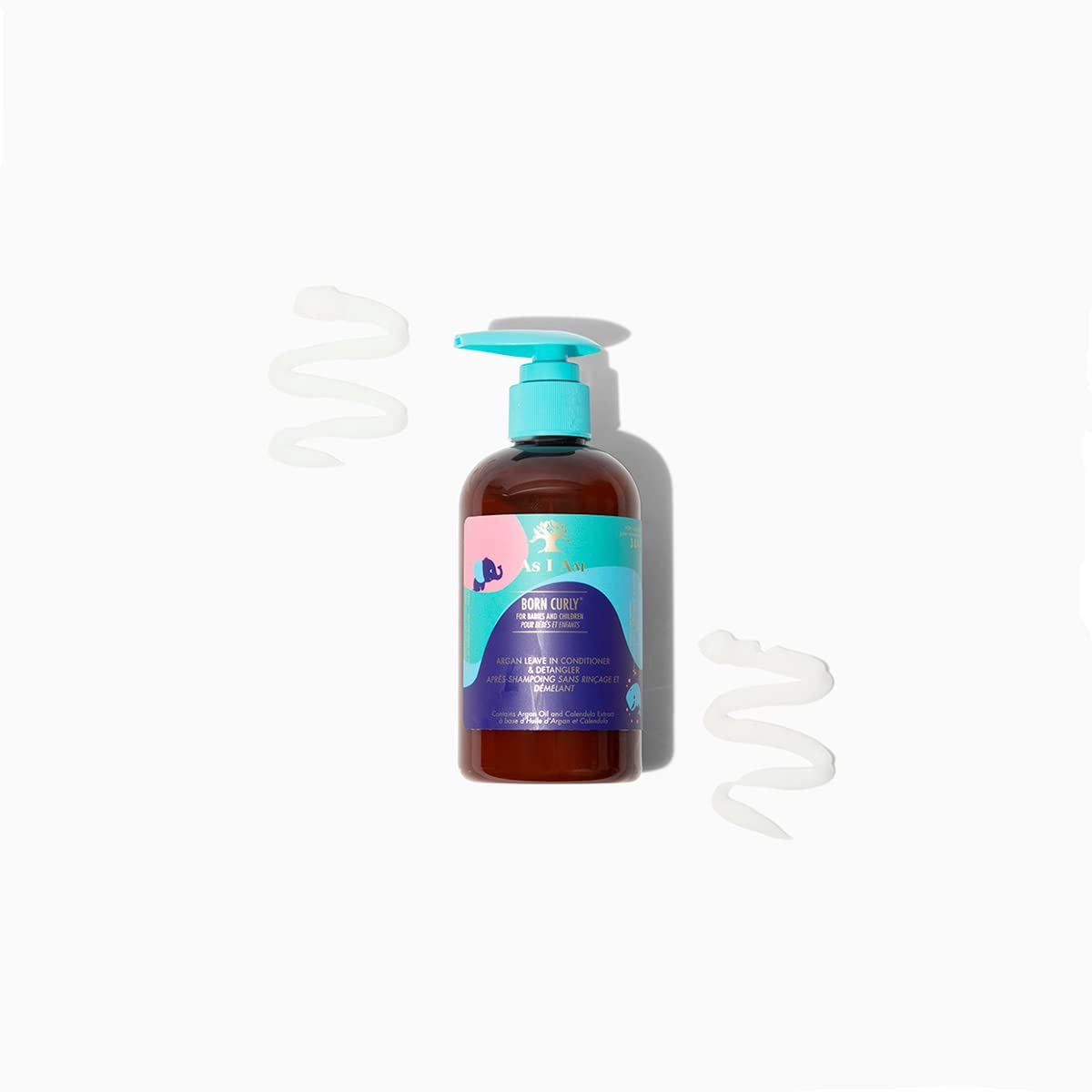 As I Am Born Curly Argan Leave-In Conditioner & Detangler - 8 ounce