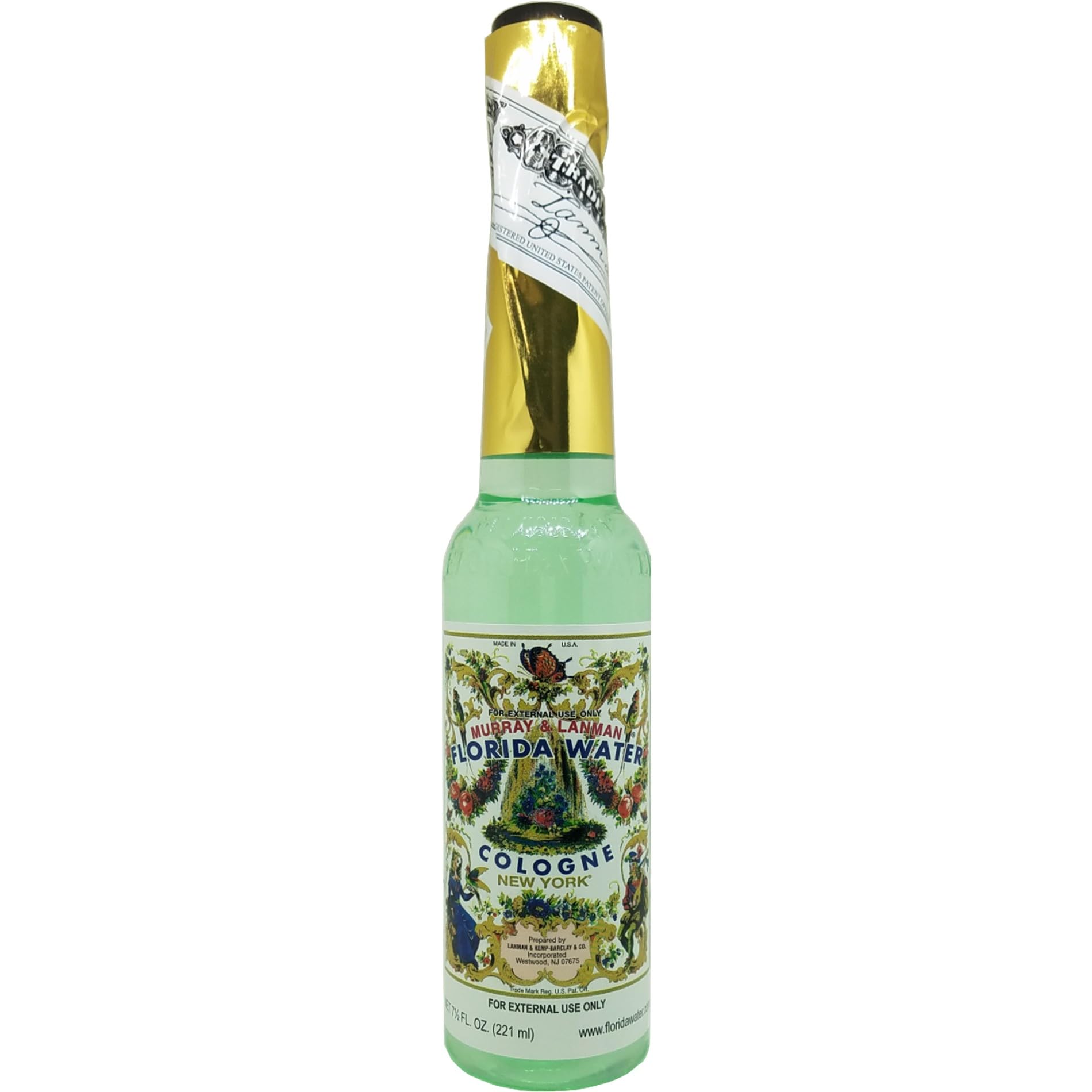 Lanman & Kemp Authentic Real Florida Water Cologne Florida Water Cologne 7.5 Oz - Six (6) Plastic Bottles