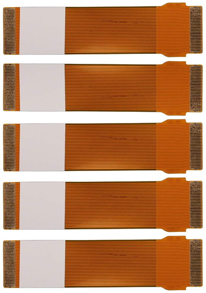 Hallwayee 5pcs Laser Lens Ribbon Flex Cable for Sony PS2 3W 5W 30000 50000
