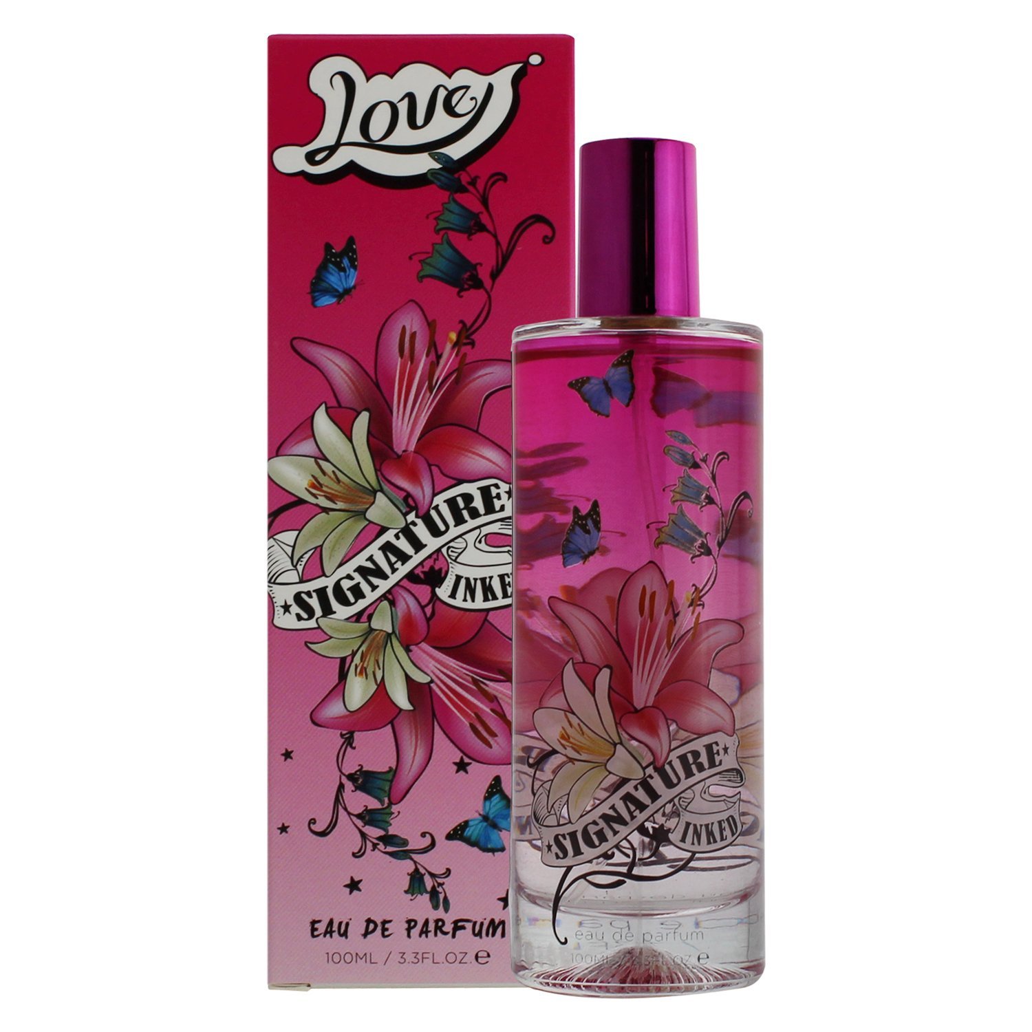 Watermark Beauty Love Signature Inked For Women, Eau De Parfum 3.3 Fl. Oz./100 ml - Inspired By Ed Hady Perfume