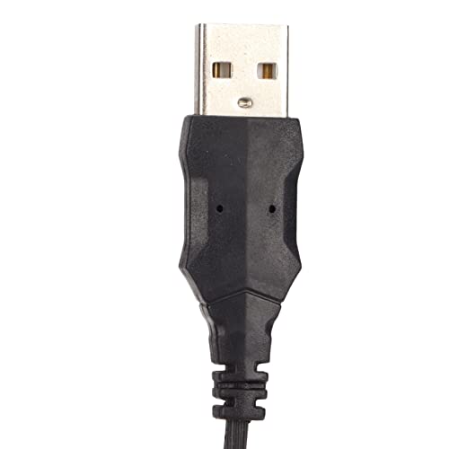 ASHATA Heated Mouse, Constant Temperature Adjustment Wired Heated Mouse Widely Compatible for PC for Laptops for Desktops