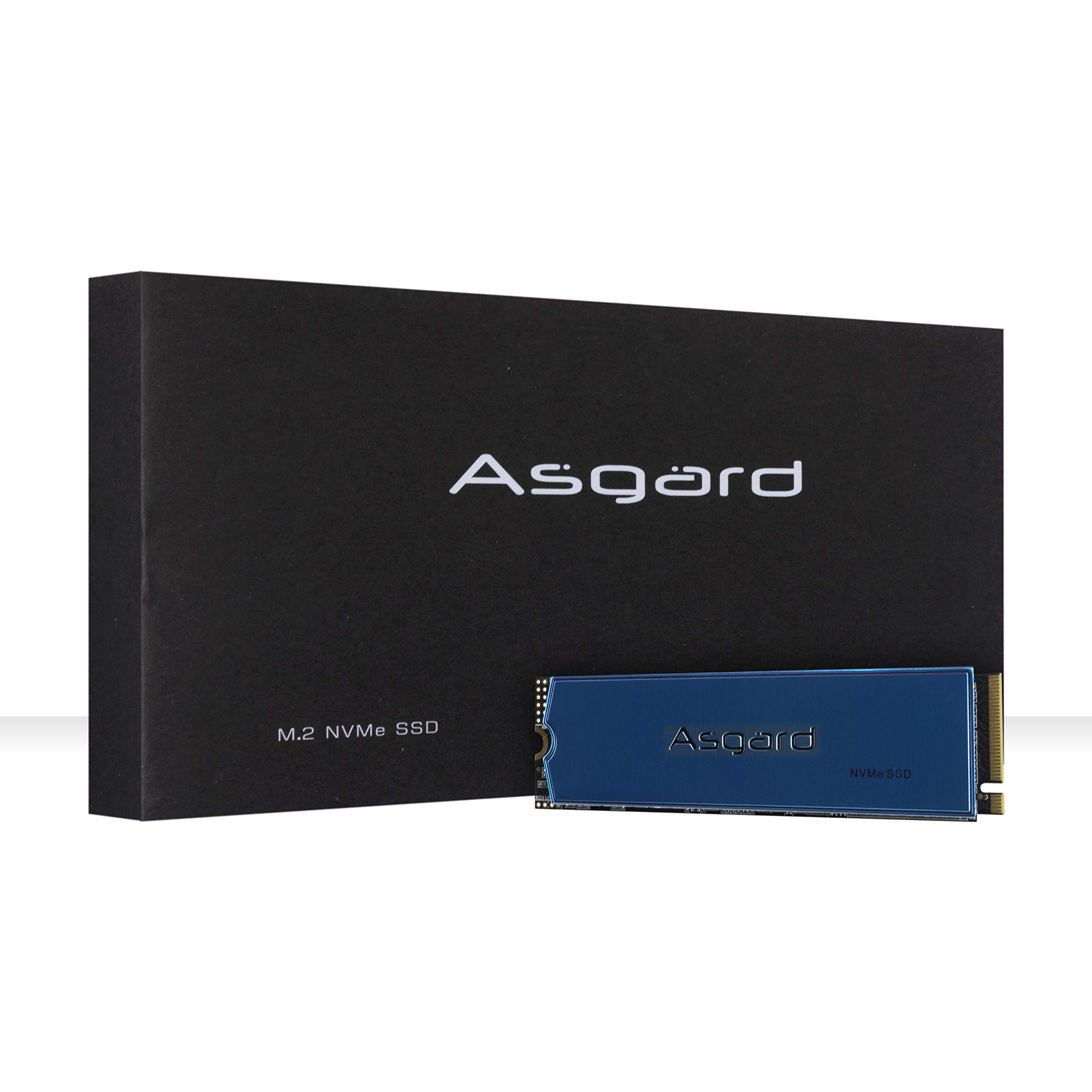 Asgard AN3 1TB NVMe SSD M.2 - PCIe Internal Solid State Drive for Computer Motherboards, Gaming CPU Hard Drives with Intel and 3D NAND Flash Technology in Metallic Blue