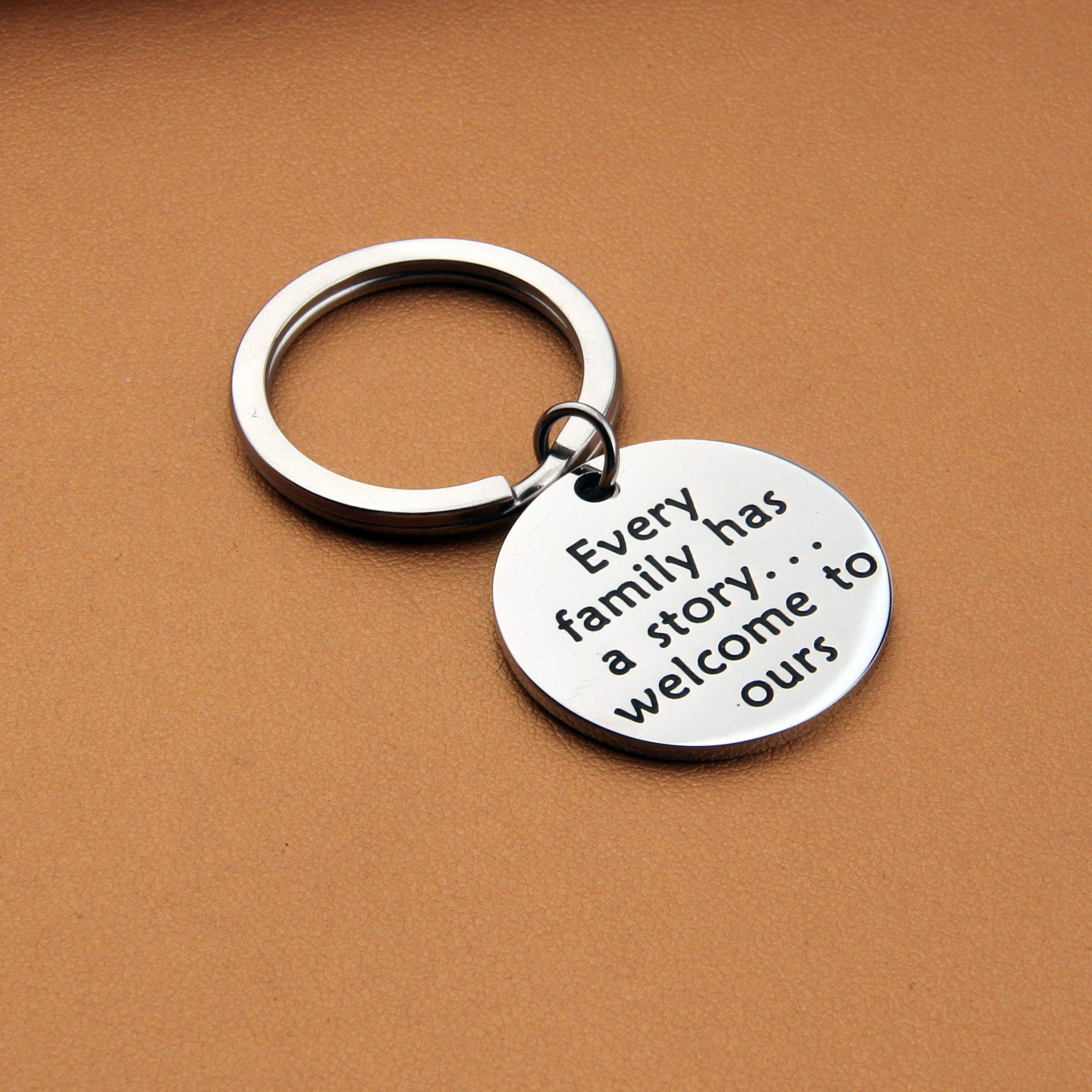 AKTAP Stepdaughter Gifts Daughter in Law Keychain Wedding Gift From Mother in Law
