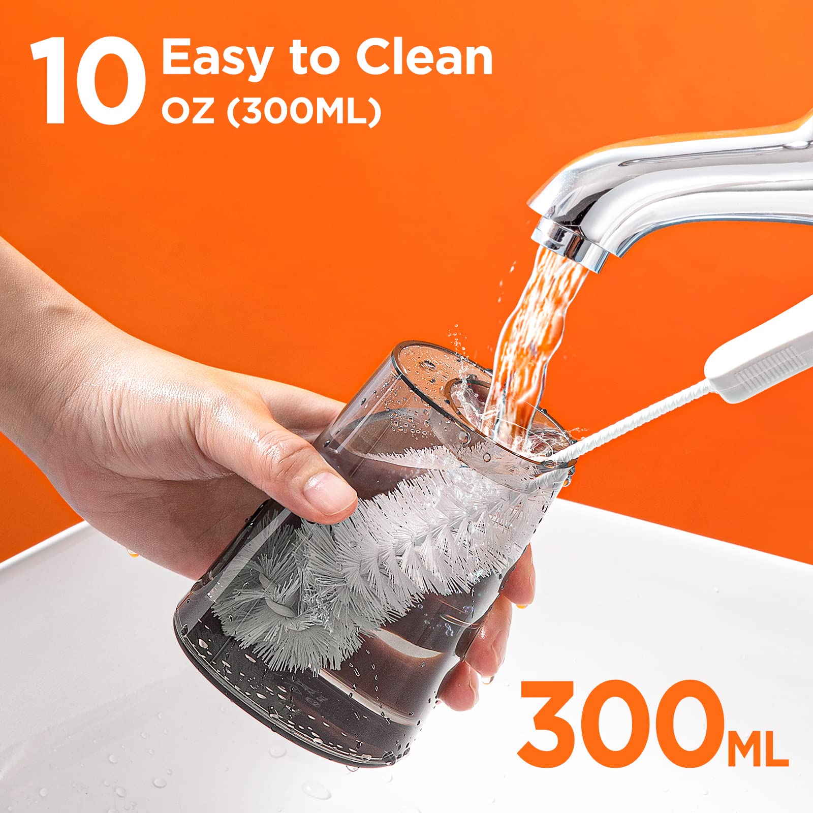 Bitvae Toothbrush and Water Flosser Combo, 3 Modes and 6 Jet Tips Water Flosser for Adult, 3 Optional Modes and 4 Brush Heads Kids Electric Toothbrushes with Bluetooth App, Bule&Black Set