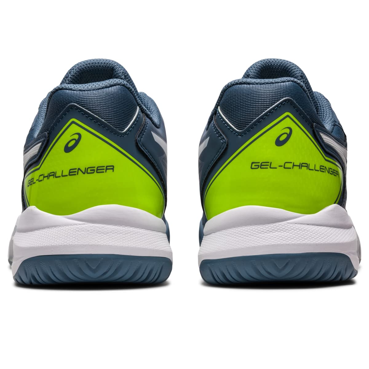 ASICS Men's GEL-CHALLENGER 13 Tennis Shoes, 9.5, STEEL BLUE/WHITE