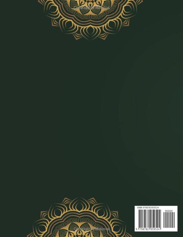 Five Year Planner 2024-2028 Monthly: 5 Year Planner and Monthly Calendar , Five year planner , 60 Months Calendar , Gold Modern Mandala Cover (2024-2028 Monthly Planner)