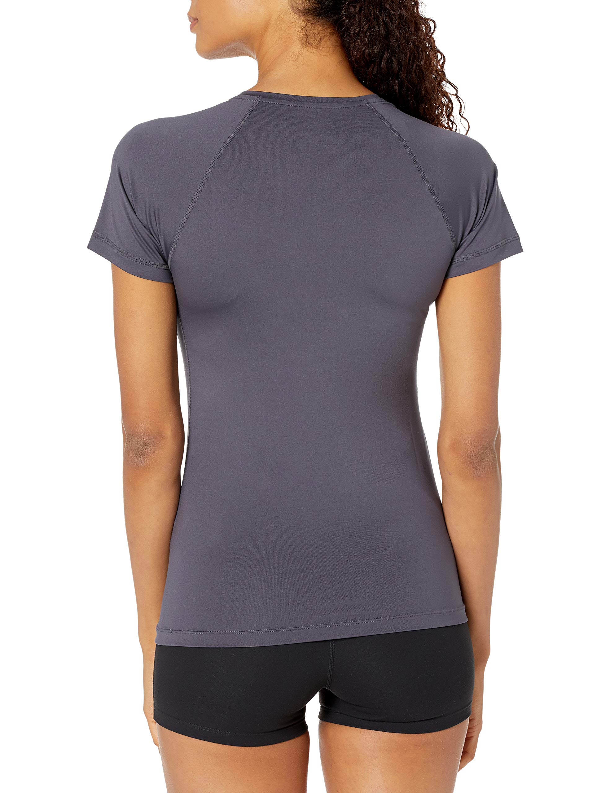 ASICS Spin Serve Volleyball Jersey Short Sleeve, Team Steel Grey, Medium