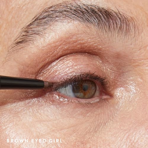 LAURA GELLER NEW YORK INKcredible Gel Eyeliner - Brown Eyed Girl - Waterproof Smudge-proof Eyeliner Pencil - Built in Sharpener