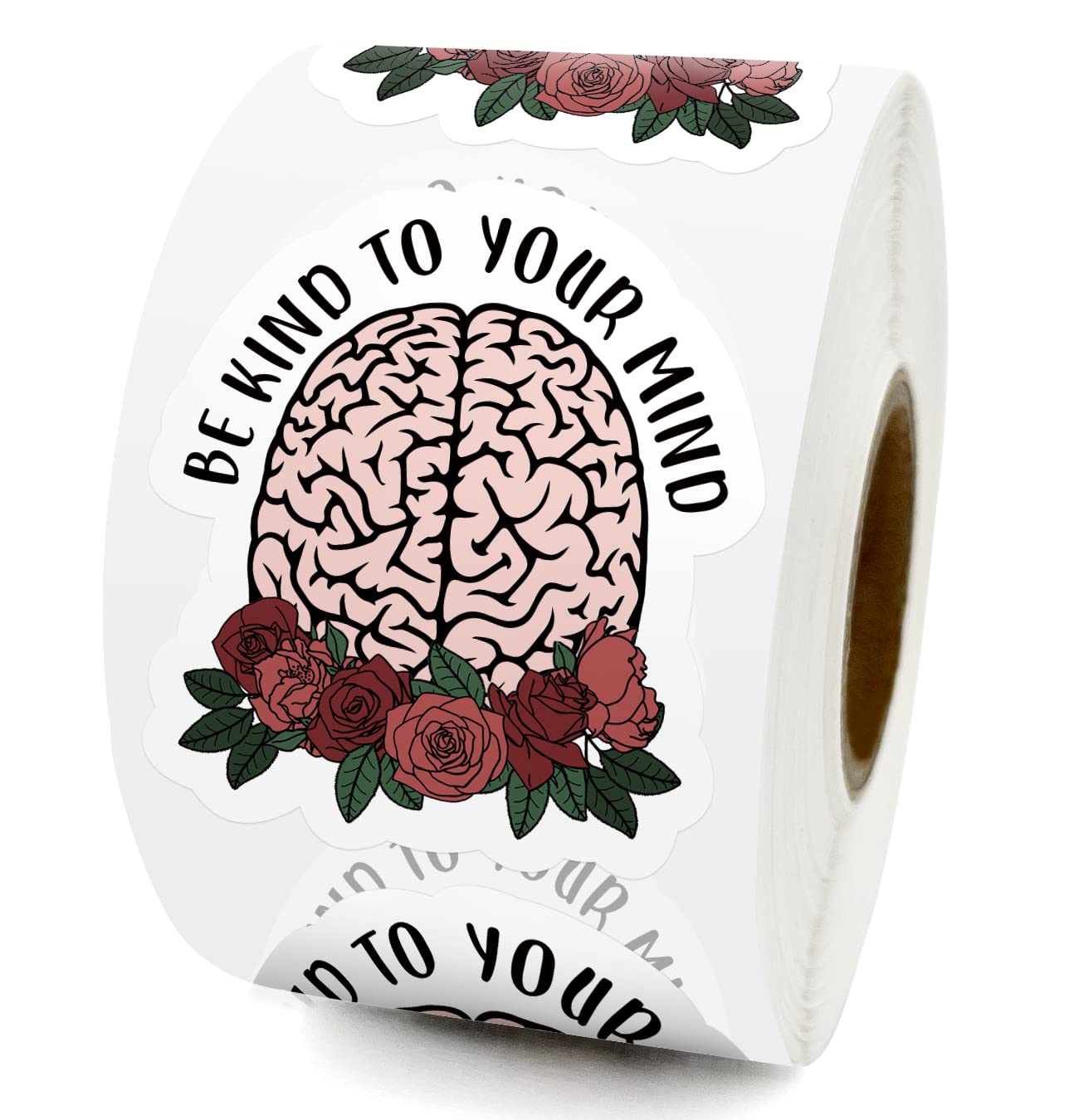 Be Bind to Your Mind Cute Waterproof Stickers, Notebook Stickers Skateboard Stickers Water Bottle Stickers Vinyl Stickers Teen Stickers Kids Stickers
