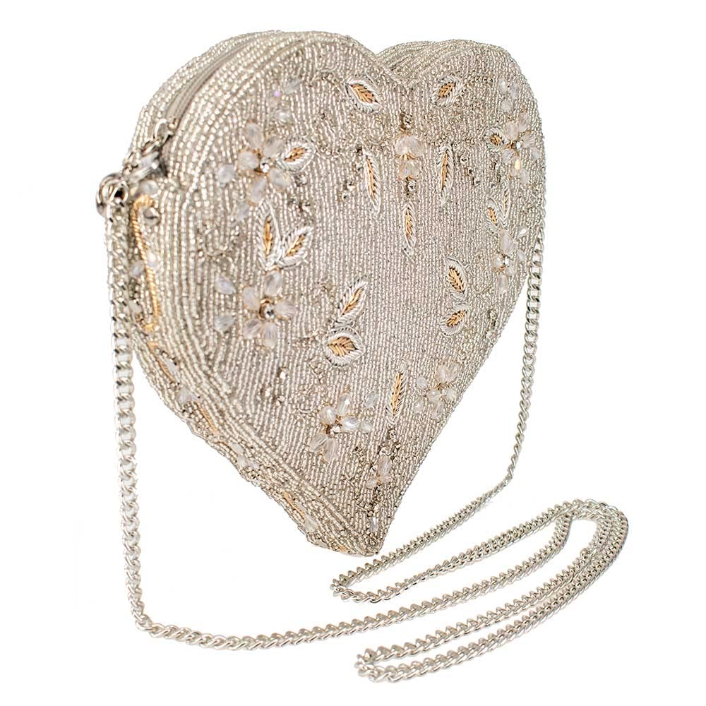 Mary Frances Spark of Love Crossbody Bridal Handbag