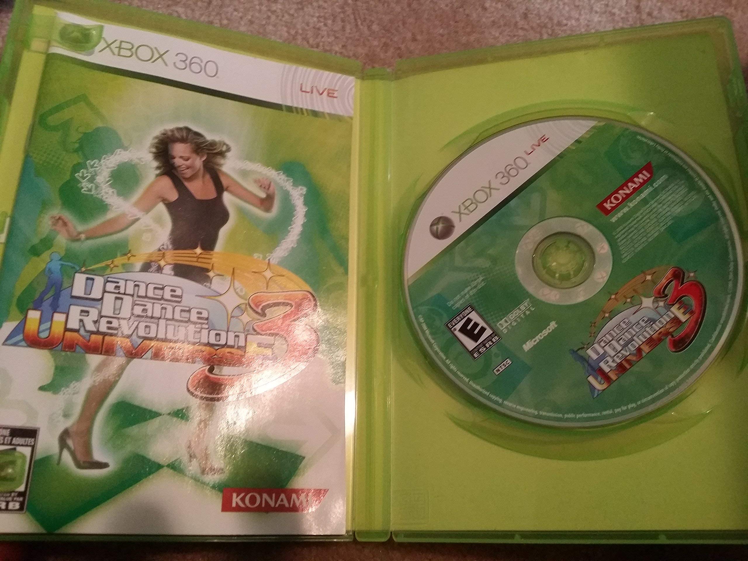 DDR Universe 3 *GAME ONLY* Compatible with Microsoft XBOX 360 Game (Renewed)
